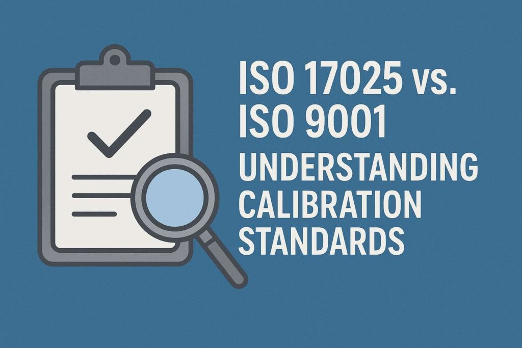 ISO 17025 vs. ISO 9001: Understanding Calibration Standards — ISO-CAL ...